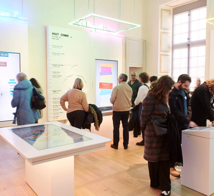 Le parcours de visite