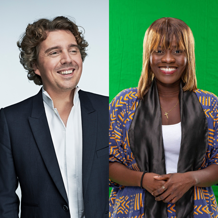 Langue de rire : deux humoristes, un seul en scène